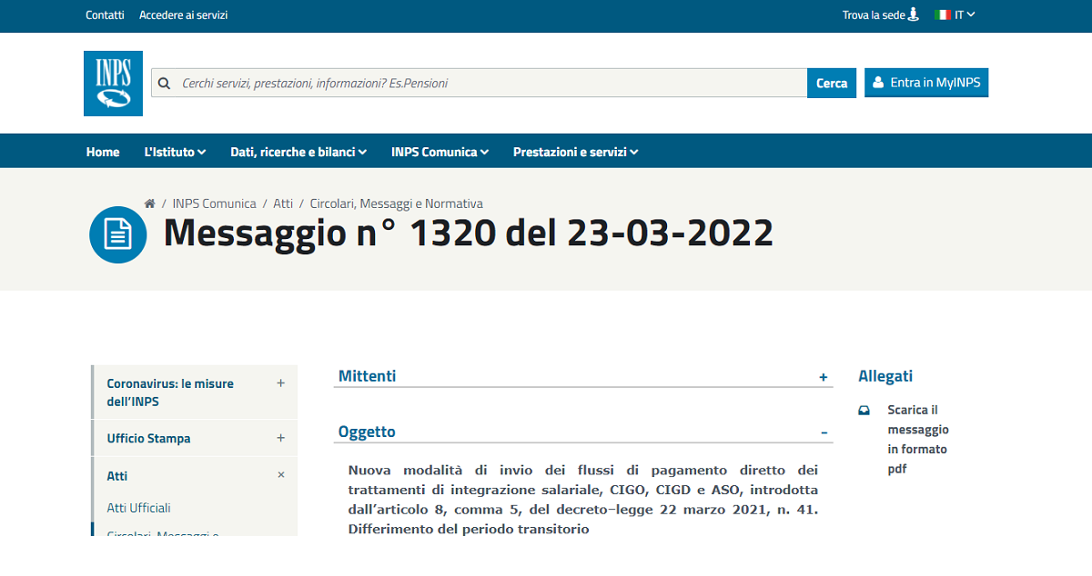 Uniemens CIG o modello SR41? La scelta per l’utilizzo fino al 30 aprile ...