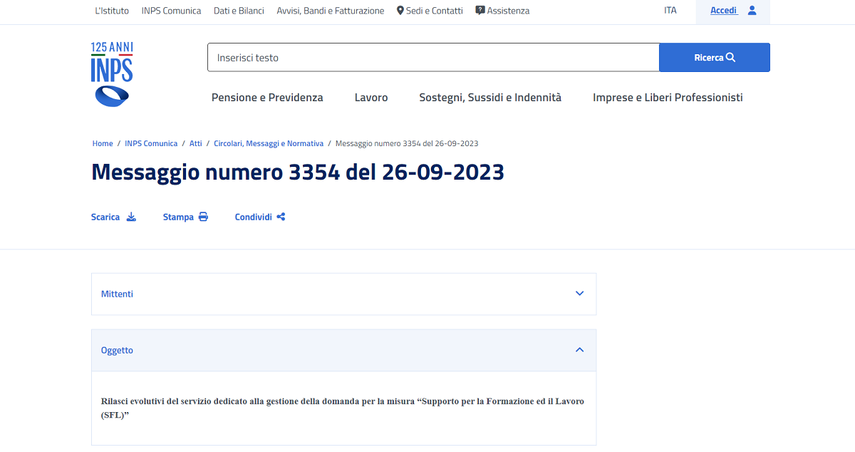 Come visualizzare l’esito della domanda per il supporto per la ...