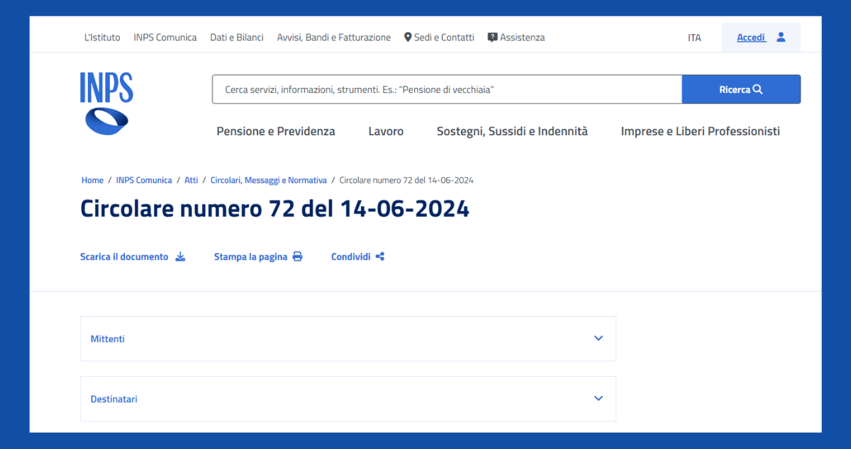 Saldo e acconto contributi INPS: istruzioni sulla compilazione del ...
