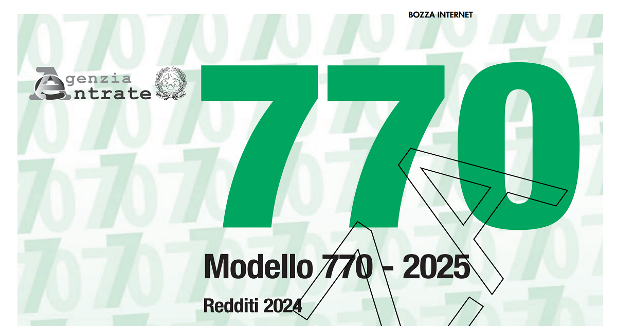 Riforma modello 770 in stand by