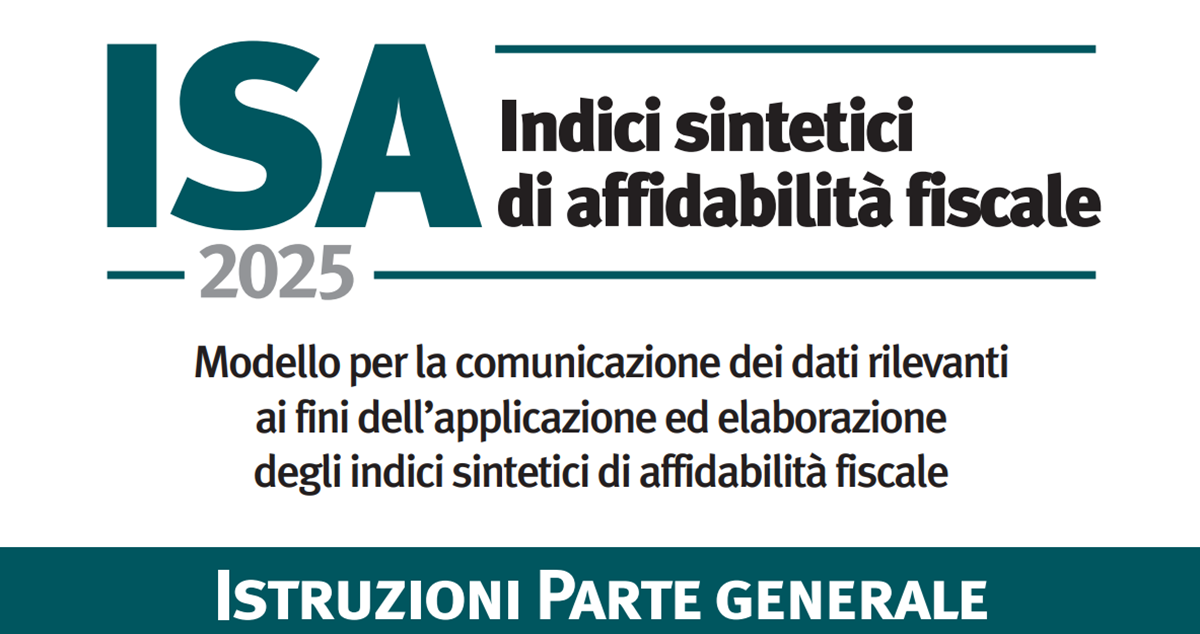 ISA 2025, online modelli e istruzioni. Novità e semplificazioni