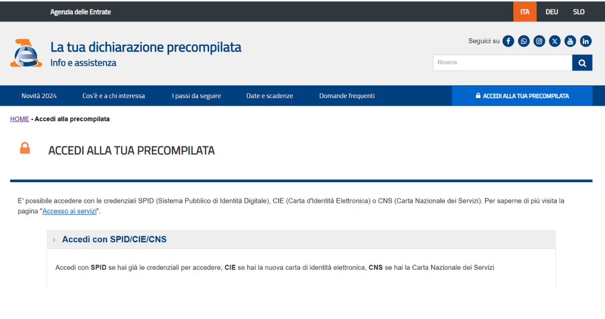 Modello 730/2026 precompilato: quando sarà disponibile online?