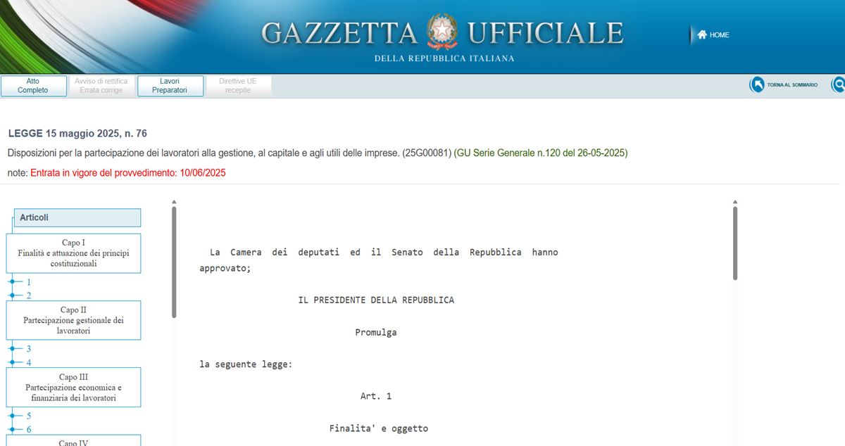 Incentivi e azioni ai dipendenti: come funziona la legge sulla ...