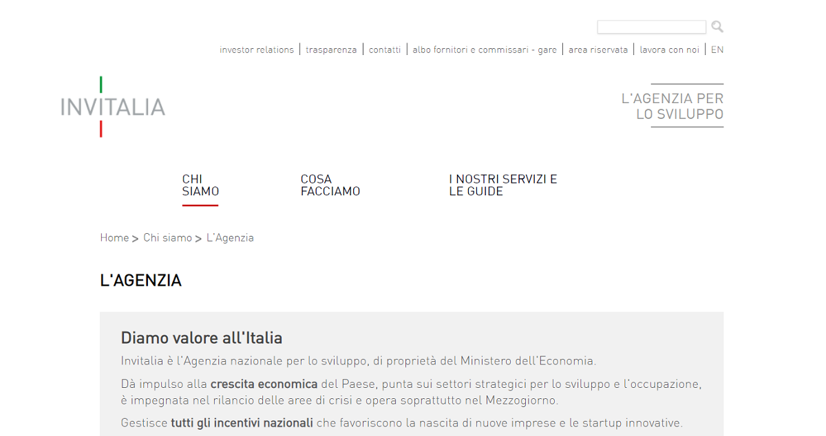 Invitalia, cos’è e come funziona?