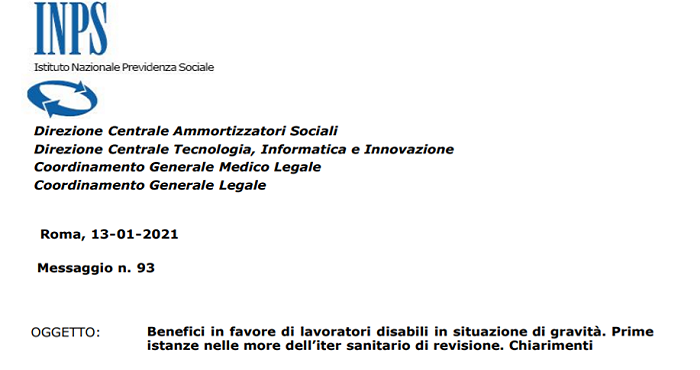 Permessi legge 104 anche senza verbale di revisione: novità INPS per ...