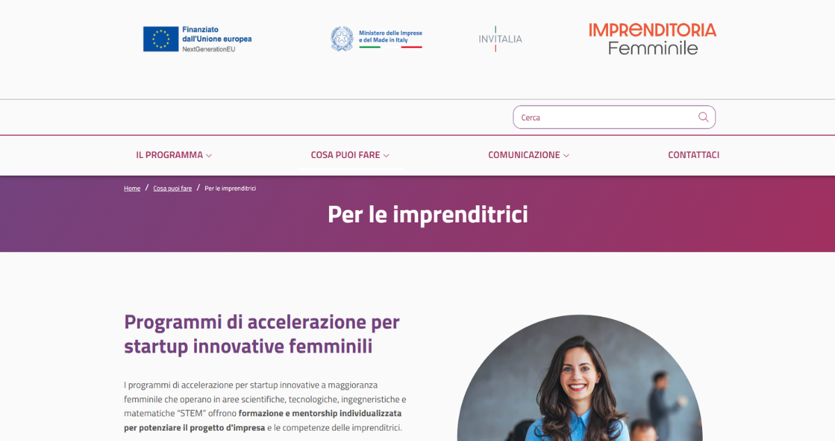 Scivolone privacy sul portale degli incentivi per le donne: MIMIT e ...