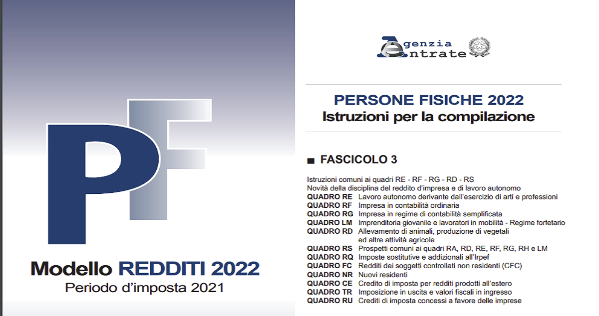La compilazione del quadro RS per i forfettari